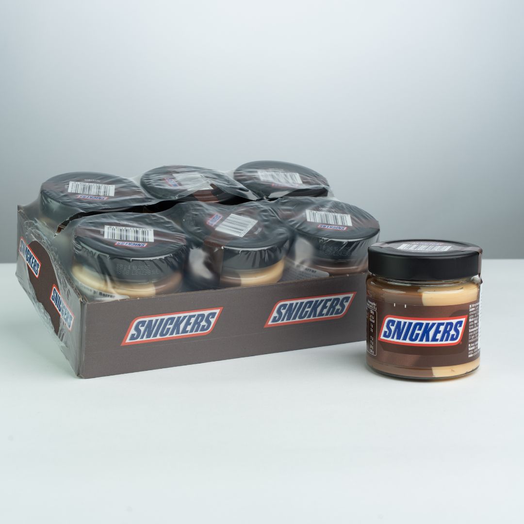 🥜🍫 SNICKERS Creme p/ Barrar (6x200g) | GUDIS MARKET – Gudis Market