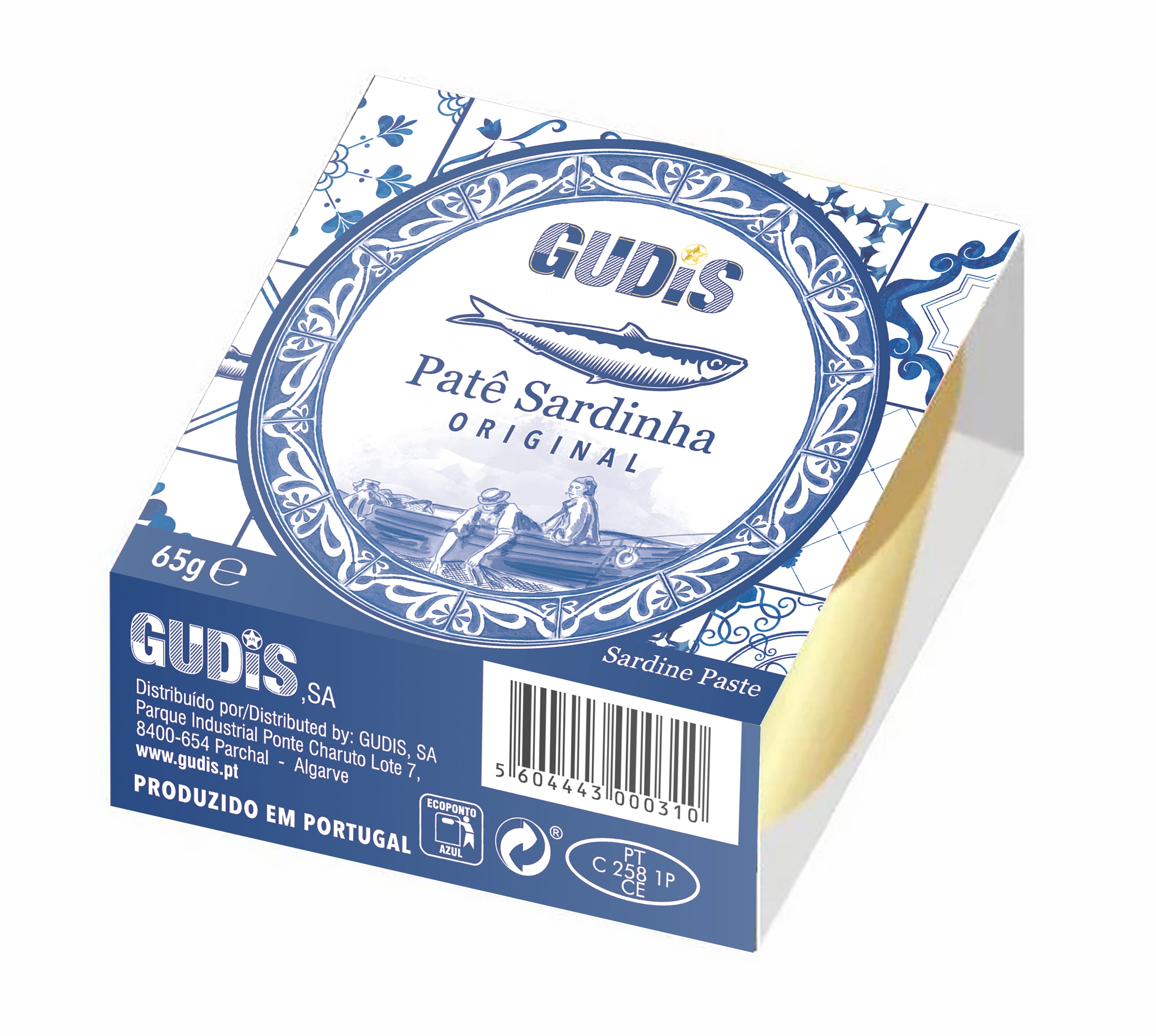 Patê de Sardinha (36x65g) | GUDIS MARKET – Gudis Market